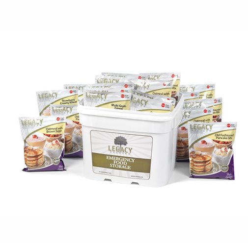 120 Serving Breakfast Bucket – My Survival Foods